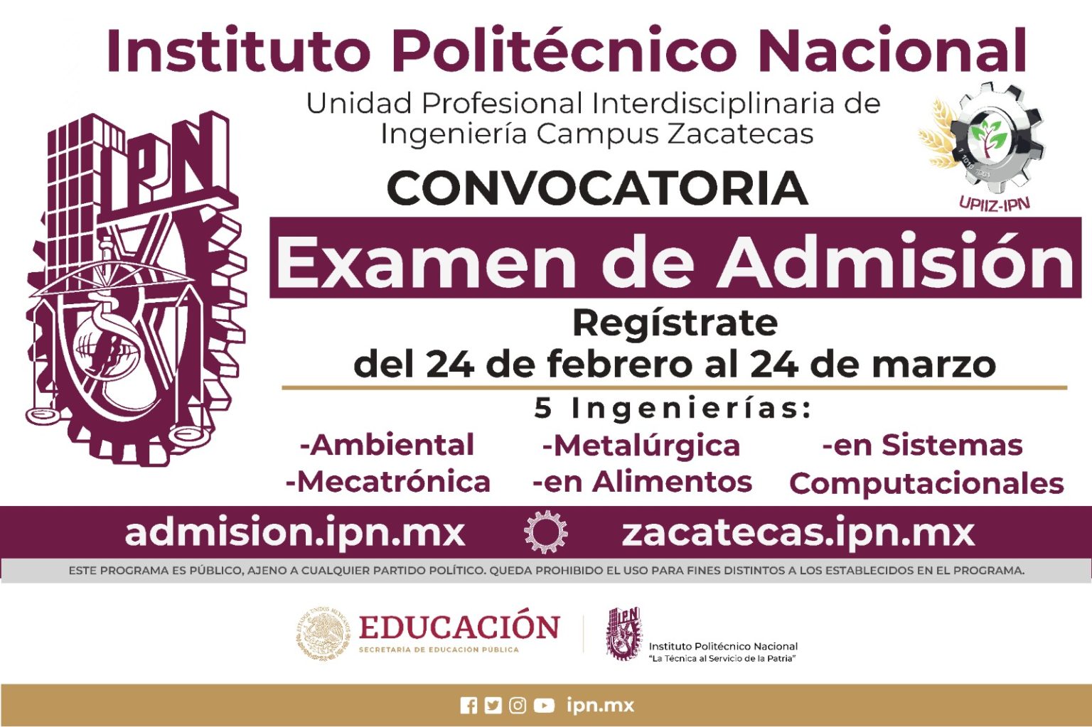 Inicia el proceso de ingreso al ciclo escolar 2023-2024 en la Upiiz-IPN ...
