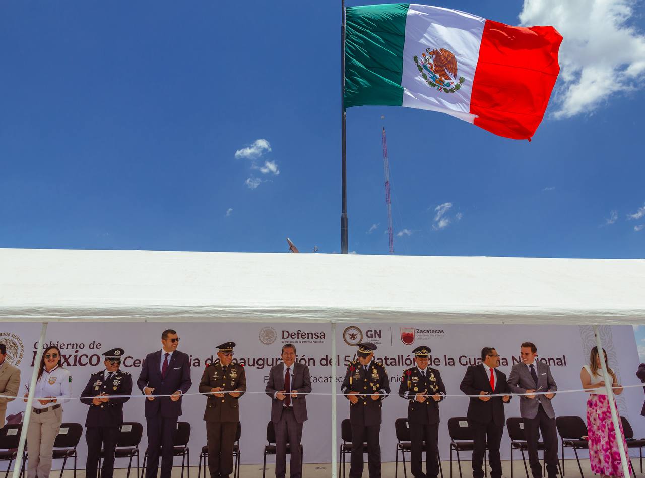 Inaugura Gobernador David Monreal nuevo Batallón de la Guardia Nacional en Fresnillo | Seguridad ...