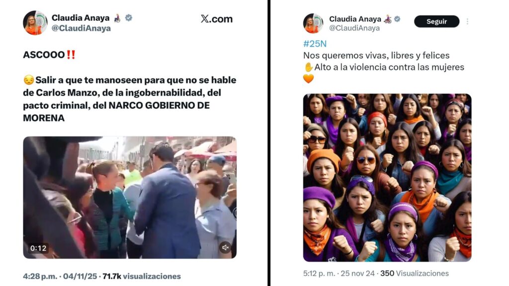 Critican a Claudia Anaya por comentario misógino tras agresión a la ...