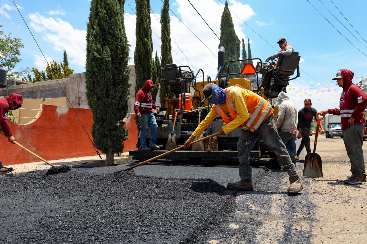 Avanza pavimentación en Guadalupe: Tránsito Pesado, Centro y el Zóquite ...