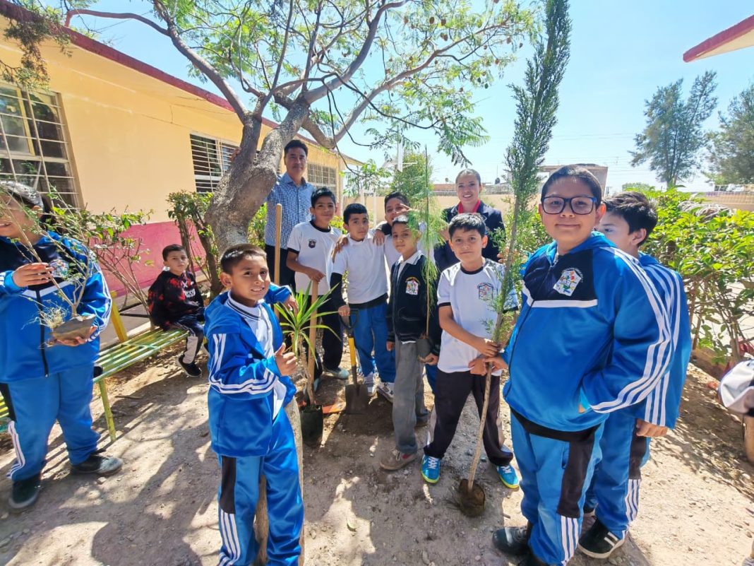 Llevan el programa de reforestación a Ojo de Agua y Villas de Guadalupe ...